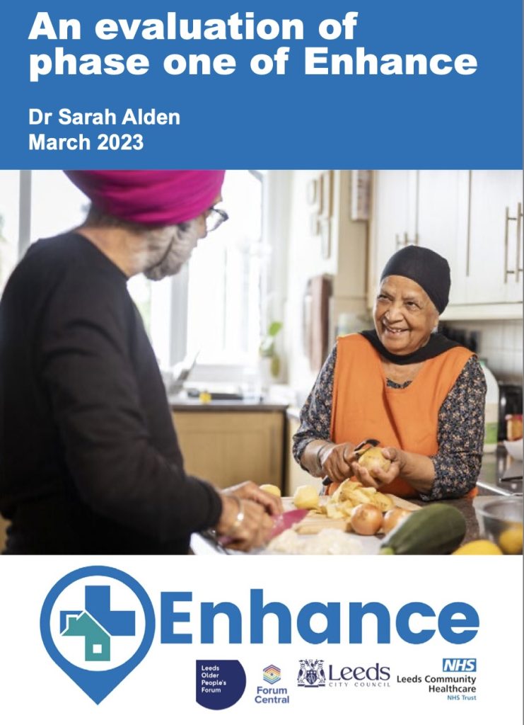 Enhance (Leeds Older Peoples Forum, NHS) – aldenresearch